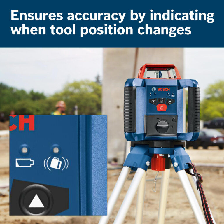 Bosch REVOLVE2000 Self-Leveling Horizontal Rotary Laser Kit – MacPower ...