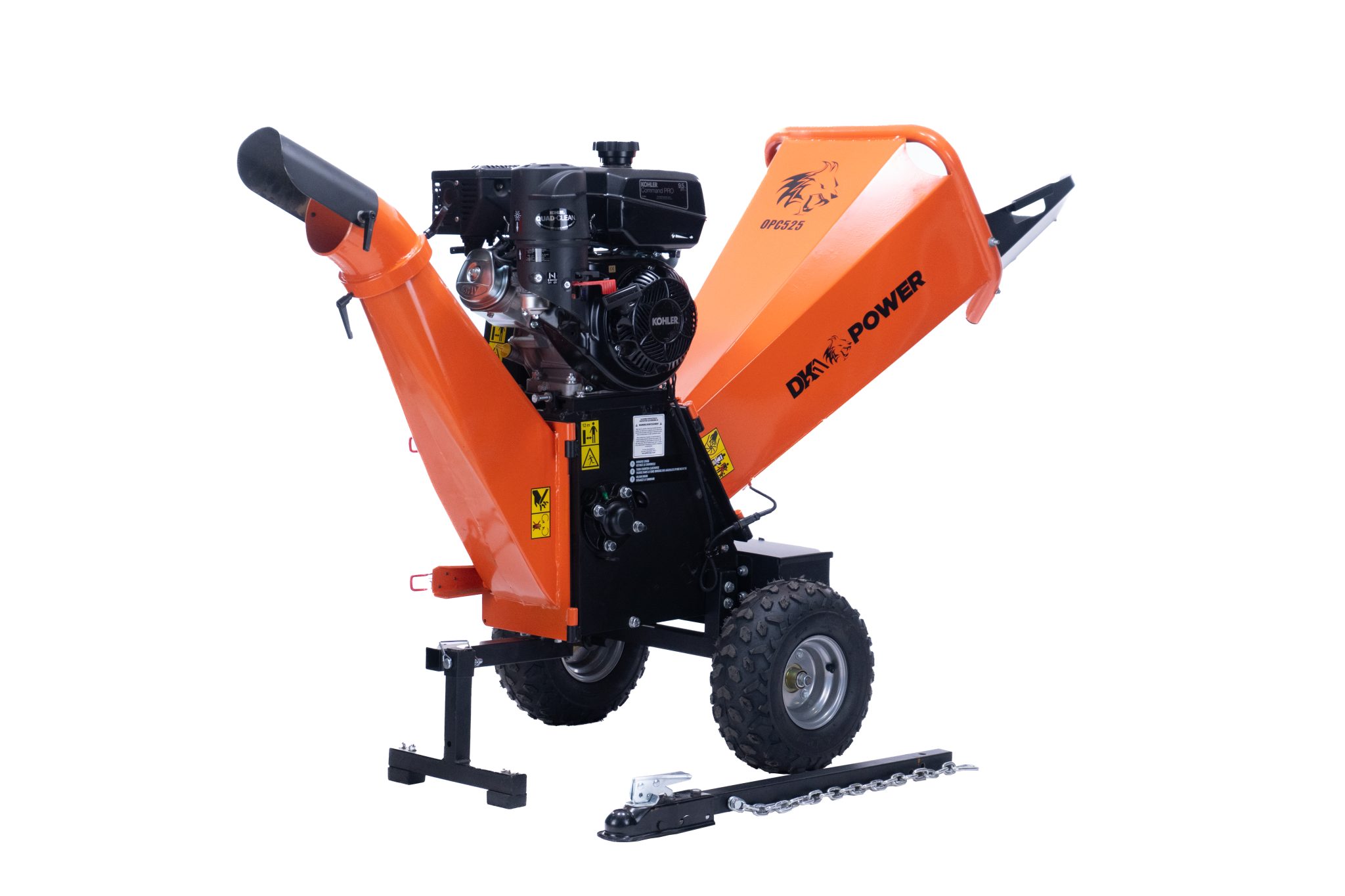 DK2 by Marlon OPC525 5-Inch Towable Chipper Shredder | 9.5HP Kohler ...