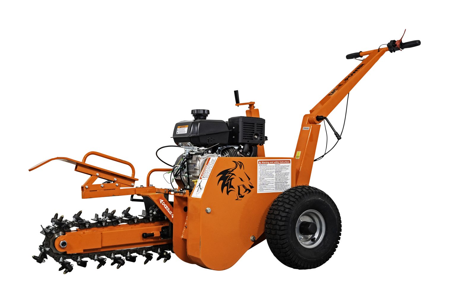 DK2 by Marlon OPT118 18-Inch Trencher | 7HP Kohler Engine with 5 ...